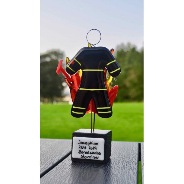 Beredskabs Mand/Kvinde - Unikt Glaskunst - Butique CharChri